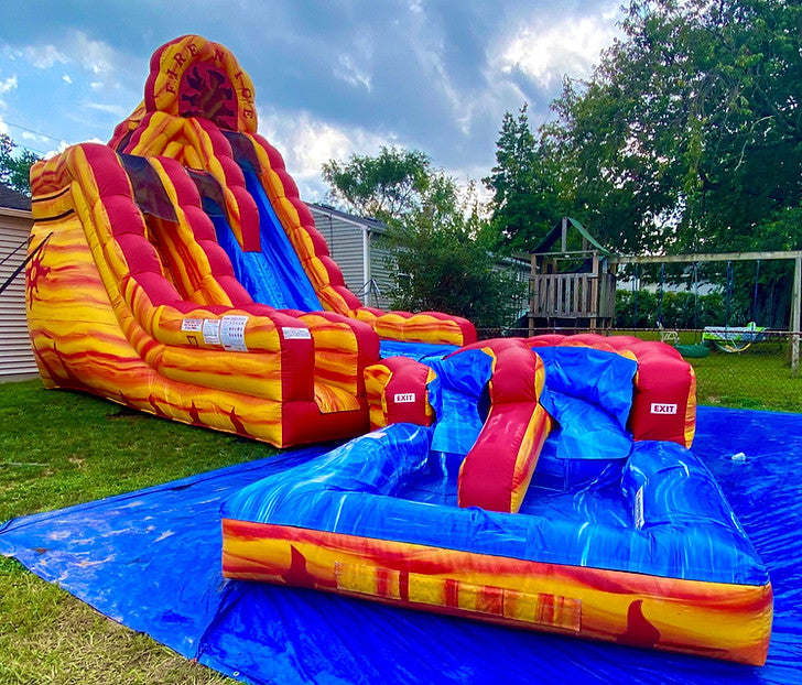 20' Fire n' Ice Water Slide – Blastoff